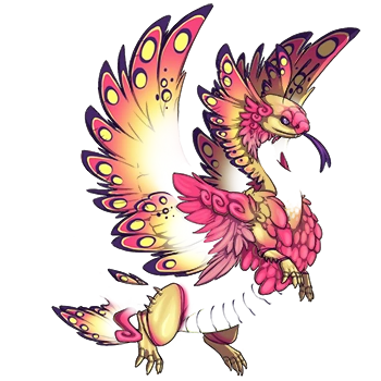 Skin: Petal Jumper (Coatl) | Flight Rising Wiki | Fandom