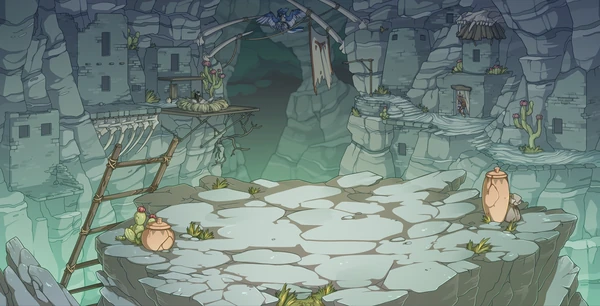 Scene: Ancient Harpy Canyon | Flight Rising Wiki | Fandom