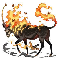 Burning Cerdae | Flight Rising Wiki | Fandom