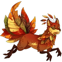Plumed Autumntail | Flight Rising Wiki | Fandom