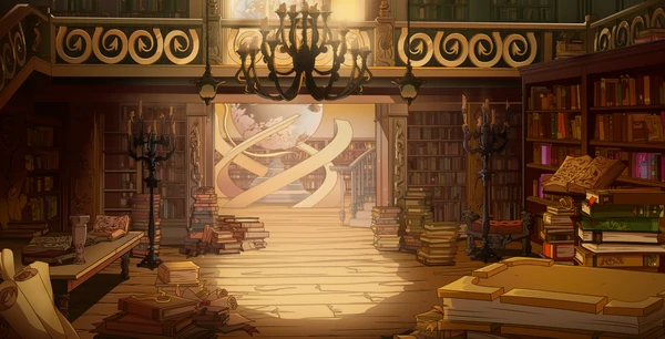 Scene: Enchanted Library | Flight Rising Wiki | Fandom