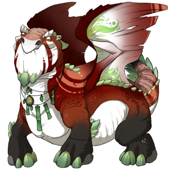 Skin: Bamboo Guardian | Flight Rising Wiki | Fandom