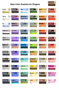 Colors | Flight Rising Wiki | Fandom