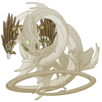 Brass Steampunk Wings | Flight Rising Wiki | Fandom