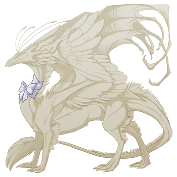 Pretty White Neck Bow | Flight Rising Wiki | Fandom