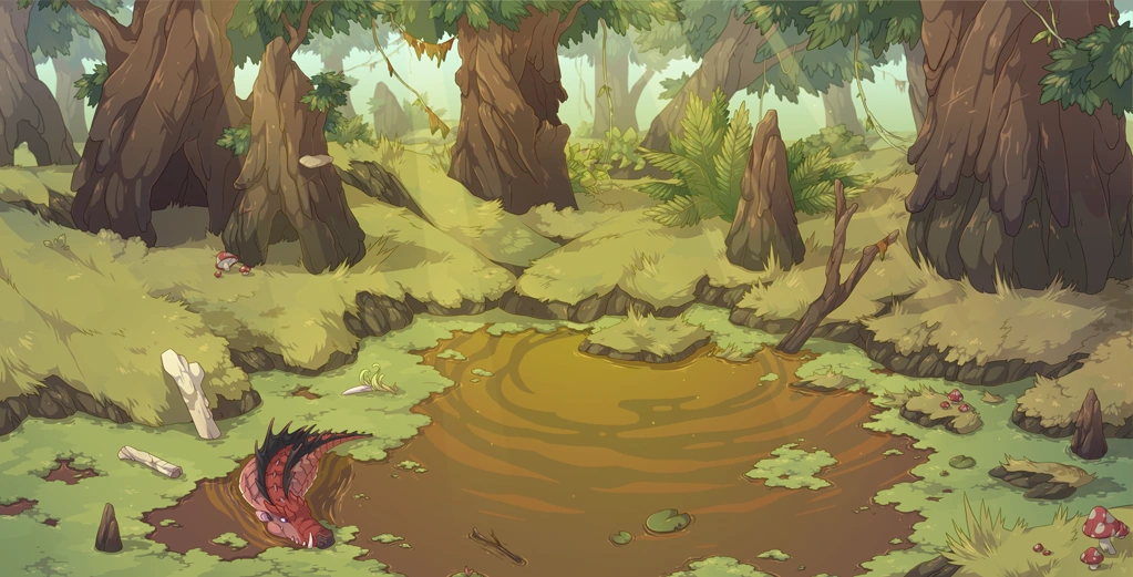 Scene: Mire | Flight Rising Wiki | Fandom