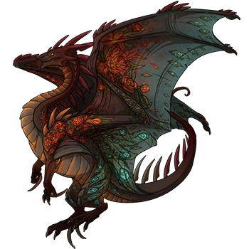 Skin: Tarnished Rose | Flight Rising Wiki | Fandom