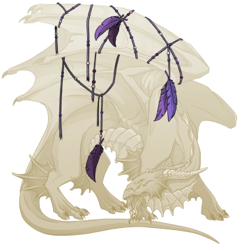 Purple Birdskull Wingpiece | Flight Rising Wiki | Fandom