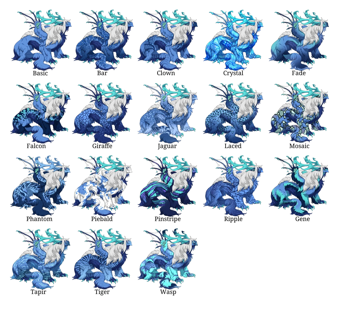 Genes/Gaoler | Flight Rising Wiki | Fandom