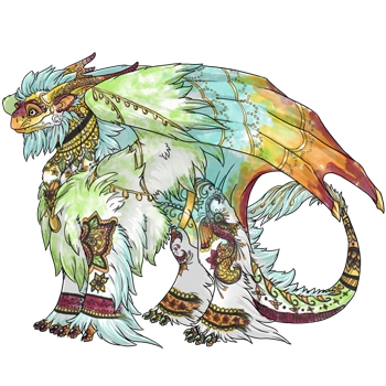 Skin: Painted Goddess | Flight Rising Wiki | Fandom