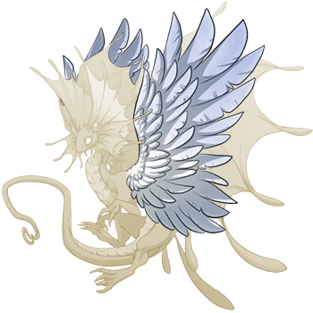 Cloudy Feathered Wings | Flight Rising Wiki | Fandom
