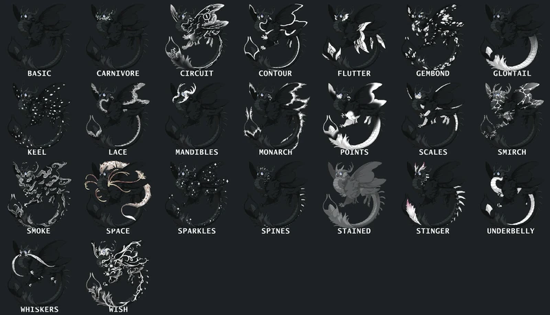 Genes/Aether | Flight Rising Wiki | Fandom