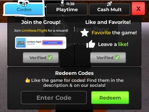Codes | Flight World Wiki | Fandom