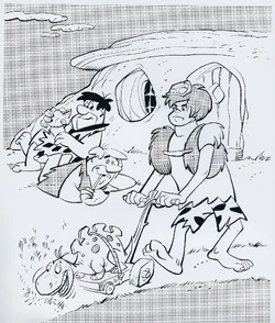 bamm bamm coloring pages