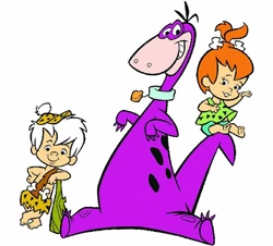 the flintstones dino coloring pages