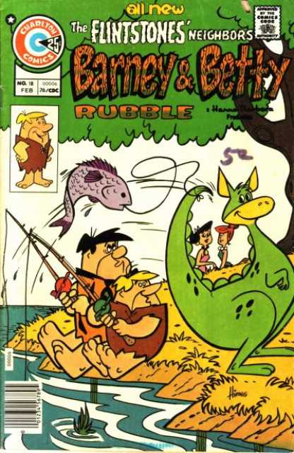 Barney And Betty Rubble Charlton Comics Issue № 18 The Flintstones