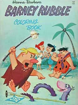 flintstones coloring book