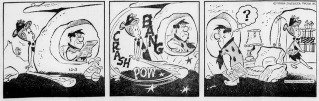 December 1963 comic strips | The Flintstones | Fandom
