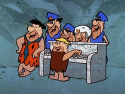 Barney Rubble Angry