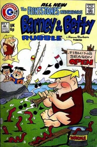 Barney And Betty Rubble Charlton Comics Issue № 8 The Flintstones