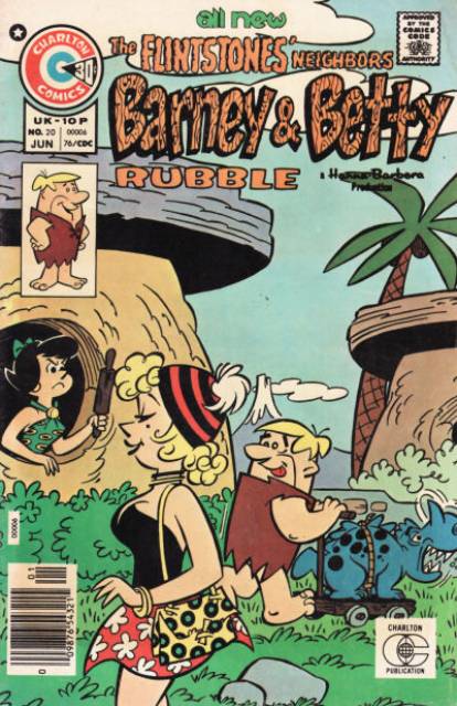 Barney And Betty Rubble Charlton Comics Issue № 20 The Flintstones