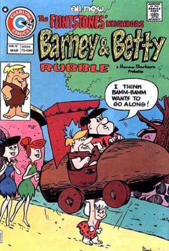 Barney And Betty Rubble Charlton Comics Issue № 12 The Flintstones