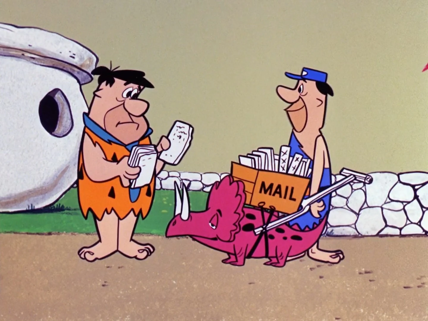 The Mailman Cometh | The Flintstones | Fandom