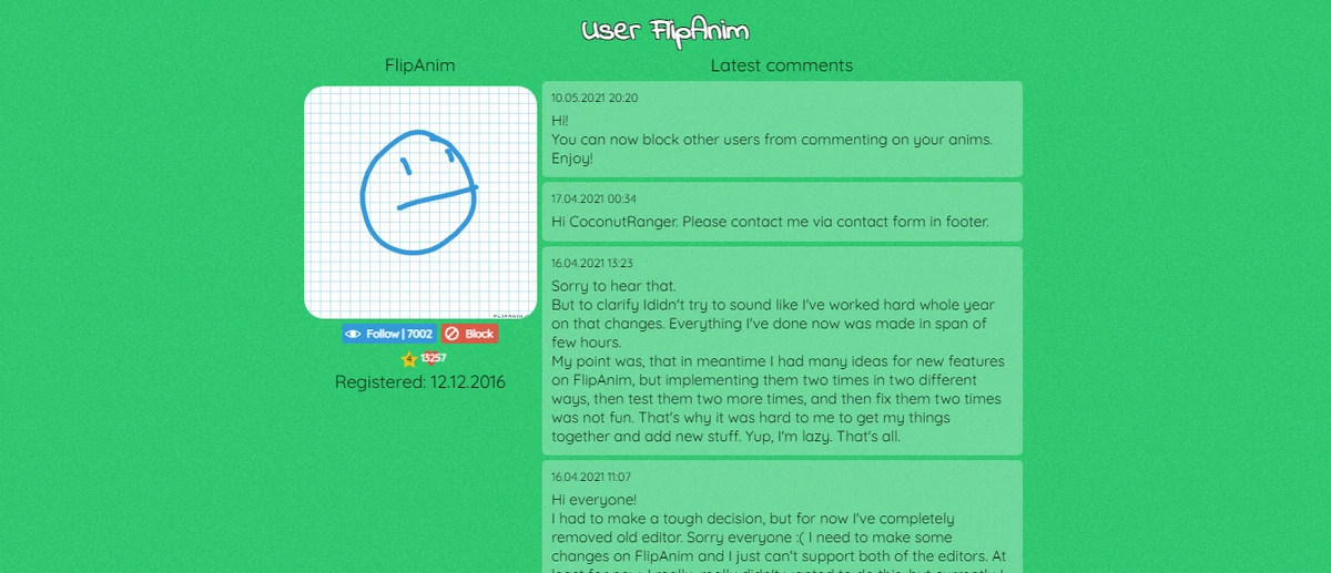 Account | FlipAnim Wiki | Fandom