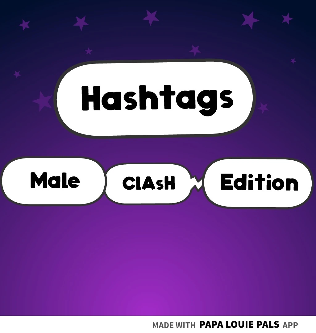Hashtags Male Clash Edition | Flipline Studios Fanon Wiki | Fandom
