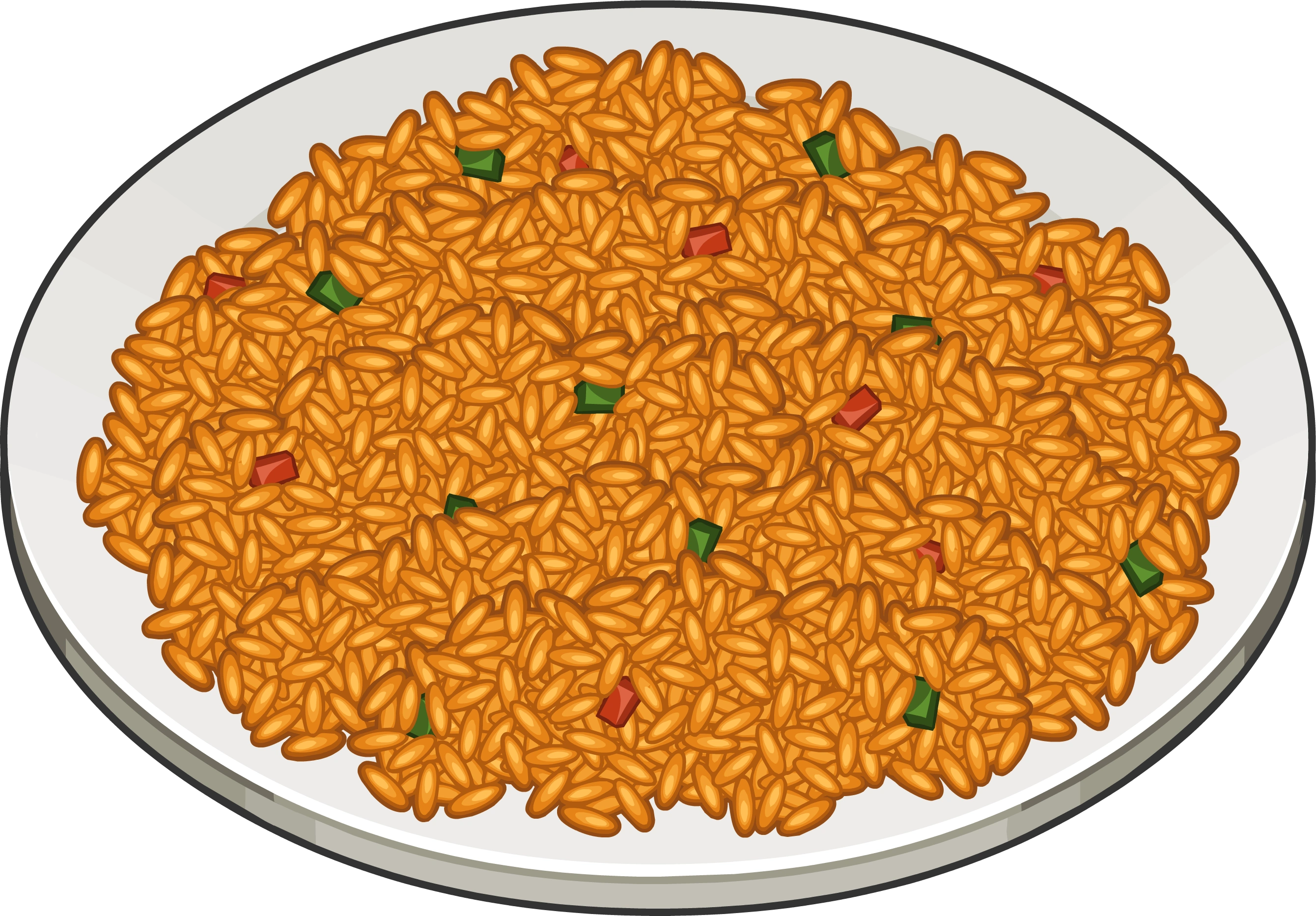 Spanish Rice Clip Art