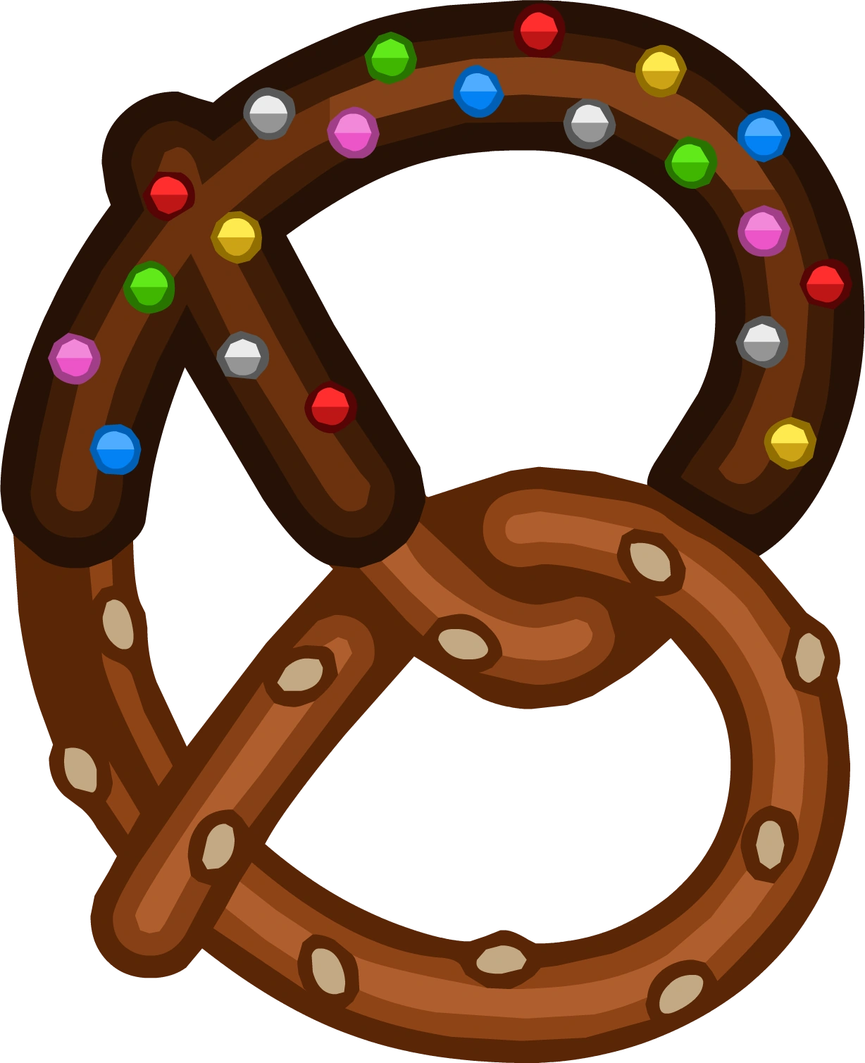 Chocolate Covered Pretzels Clip Art