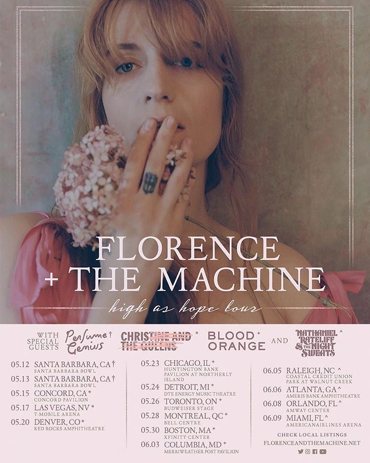 High As Hope Tour | Florence + the Machine Wiki | Fandom