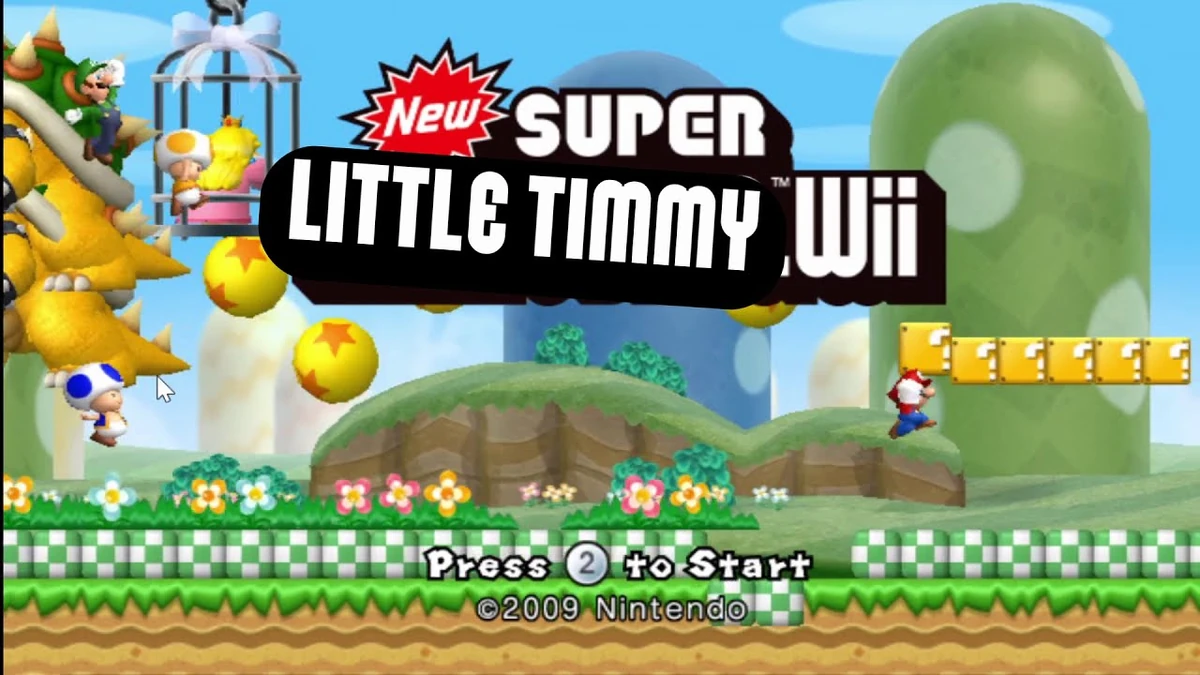 New Little Timmy Bros Wii | Mario Maker Cinematic Universe Wiki | Fandom