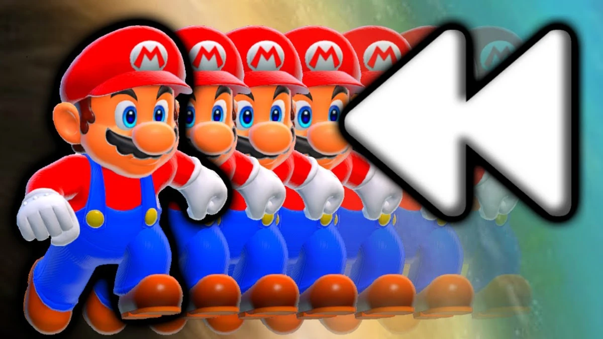 What happens when Mario runs at NEGATIVE SPEED in Super Mario 3D World ...
