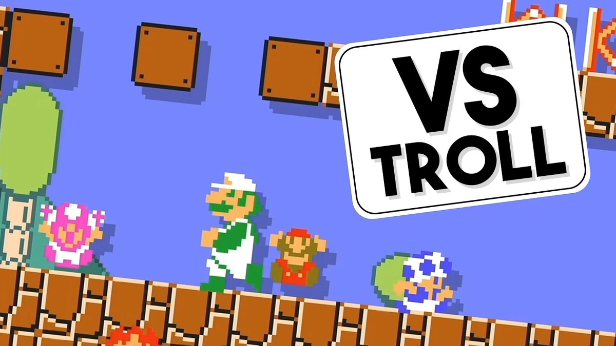 Troll Levels + Versus Mode = CHAOS | Mario Maker Cinematic Universe ...