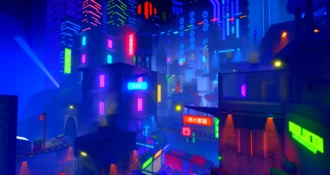 Cyberspace Aurora | Flood Escape 2 Wiki | Fandom