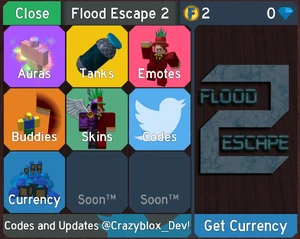 Shop and Inventory | Flood Escape 2 Wiki | Fandom