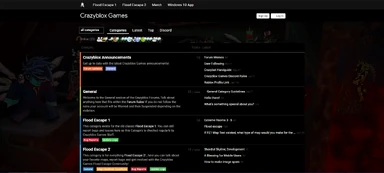 Crazyblox Games Forums | Flood Escape 2 Wiki | Fandom