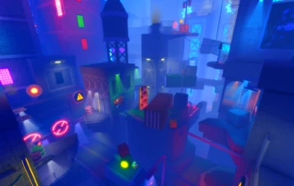 Cyberspace Aurora | Flood Escape 2 Wiki | Fandom