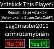 Votekicking | Flooded Area Official Wiki | Fandom