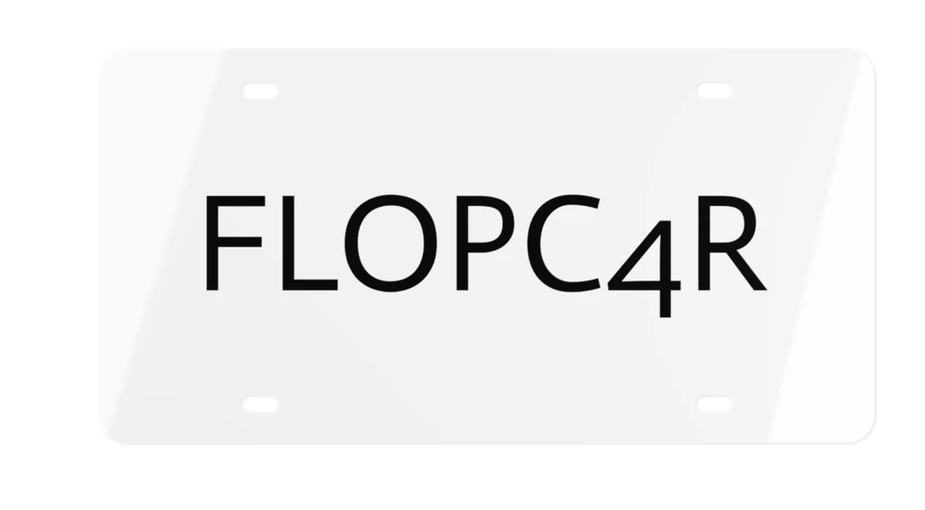 Floptropican Numberplates | Floptok Wiki | Fandom