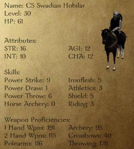 C5 Swadian Hobilar | Floris Wiki | Fandom