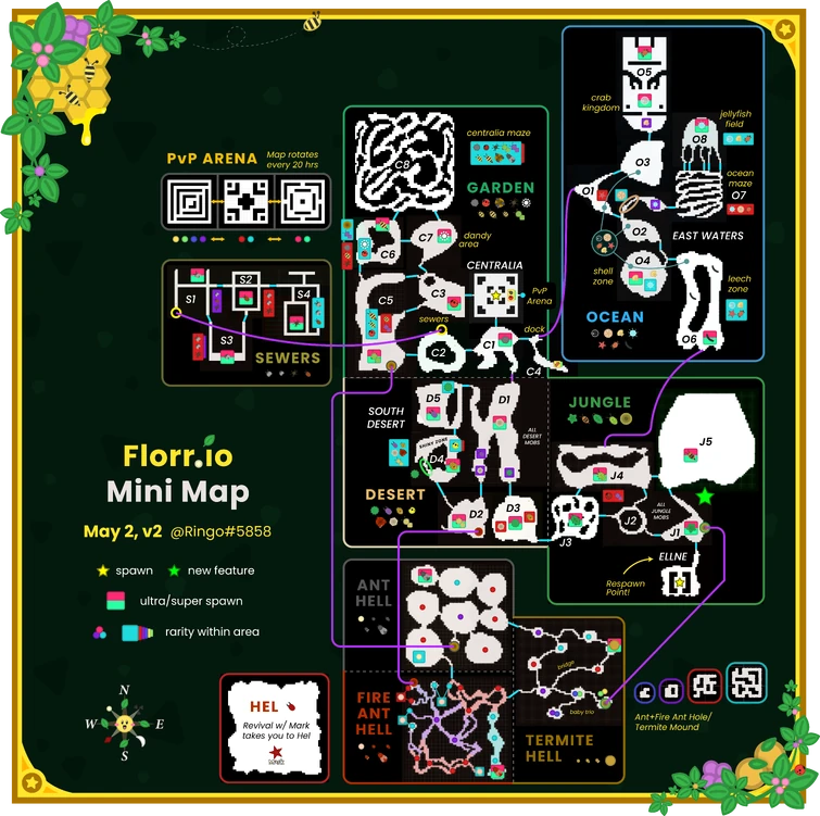 世界地图 | Florr.io 中文维基 | Fandom