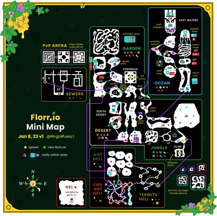 世界地图 | Florr.io 中文维基 | Fandom