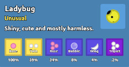 Shiny Ladybug | Florr.io Wiki | Fandom