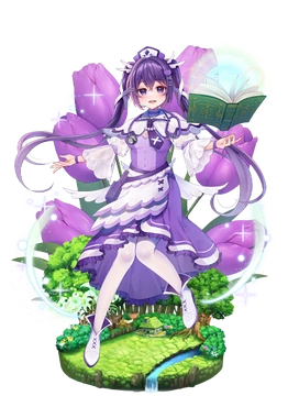 Purple Tulip (Knight Medic) | Flower Knight Girl Wikia | Fandom