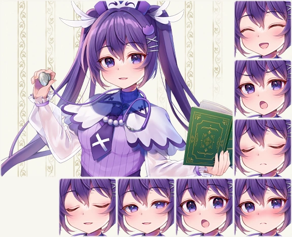 Purple Tulip (Knight Medic) | Flower Knight Girl Wikia | Fandom