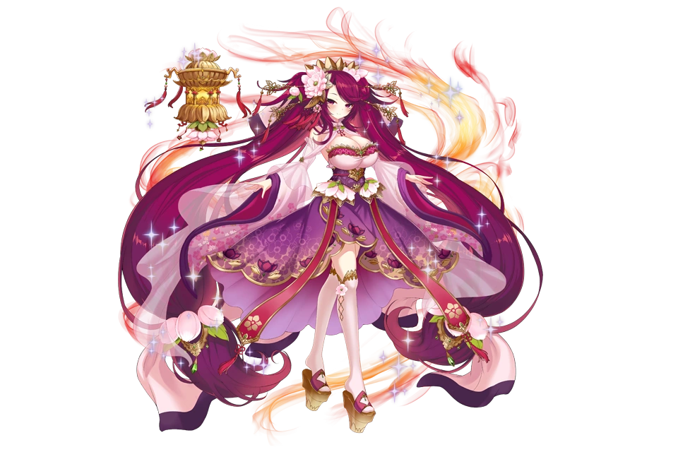 Japanese Anemone (Aspirational Relaxed Queen) | Flower Knight Girl ...