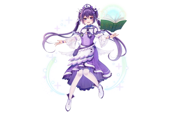 Purple Tulip (Knight Medic) | Flower Knight Girl Wikia | Fandom