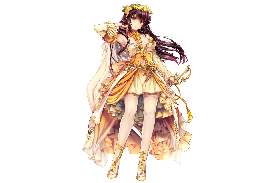 Kerria (10th Anniversary) | Flower Knight Girl Wikia | Fandom